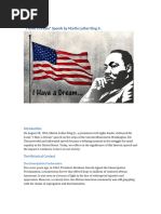 I Have A Dream - Martin Luther King JR - 1963 | PDF