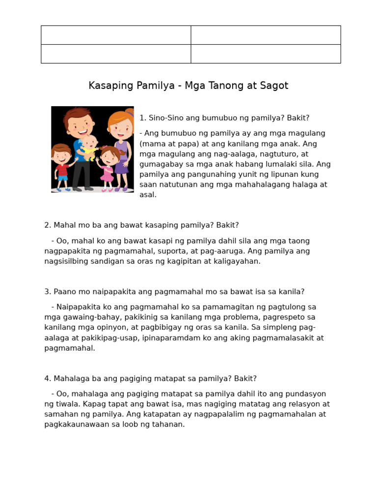 Pamilya Dodong | PDF