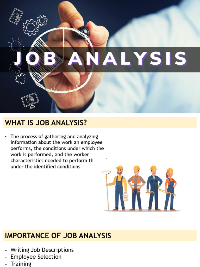 Lesson 2 Job Analysis | PDF