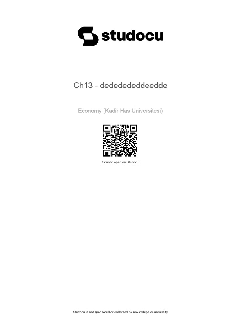 ch13 Dededededdeedde | PDF