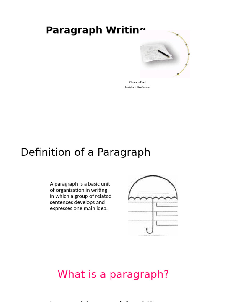 Paragraph Writing L5 | PDF
