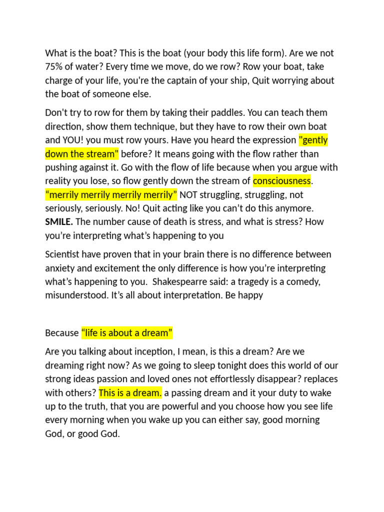 Motivational Speech1 | PDF