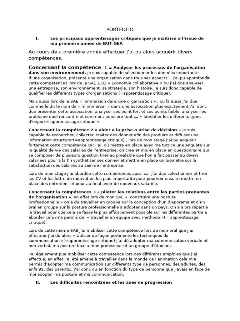 Synthèse Pour Moha | PDF