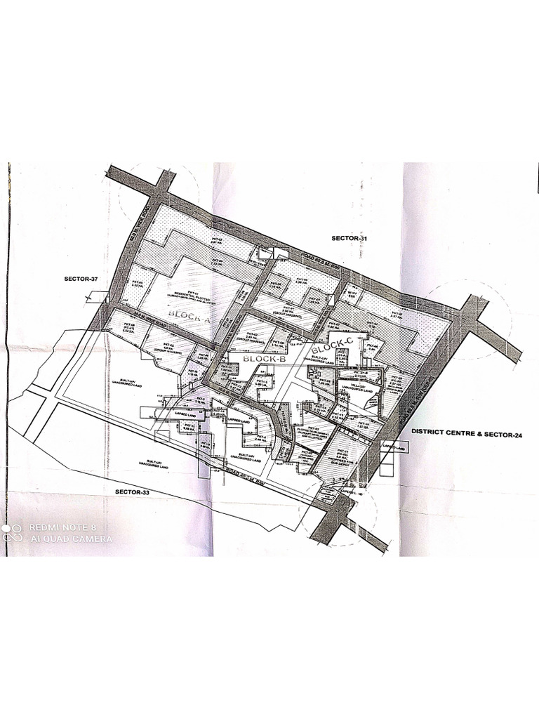 Layout Plan of Rohini Sector 3203122021 | PDF