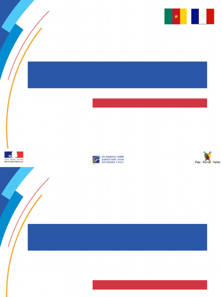 Reforme Budgetaire Lolf NRF Les Nouveaux Acteurs Du Controle | PDF