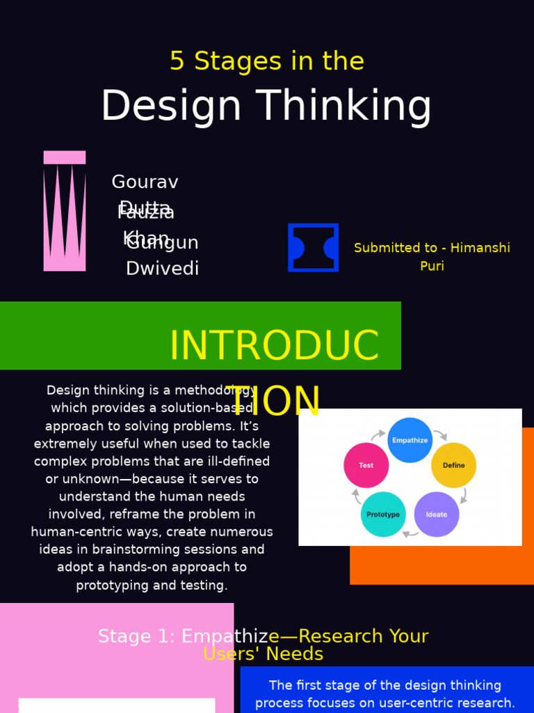 Design Thinking | PDF | Design Thinking | Prototype