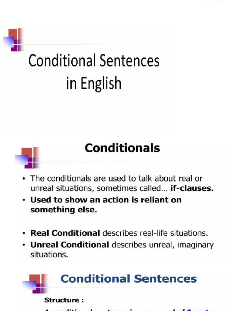Conditionals | PDF