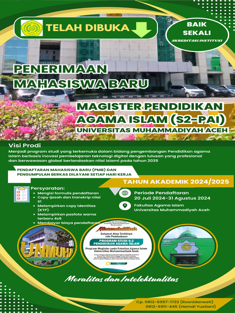 Brosur S2 PAI 2024 | PDF