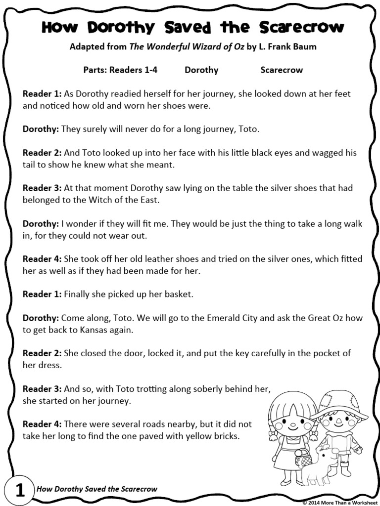 Dorothy Rescues the Scarecrow | PDF | Dorothy Gale | Young Adult