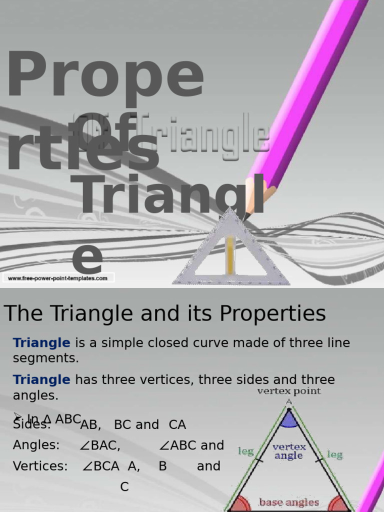 PPT 3 (Triangle) | PDF