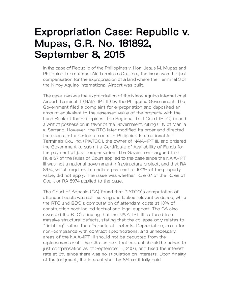 Expropriation C | PDF