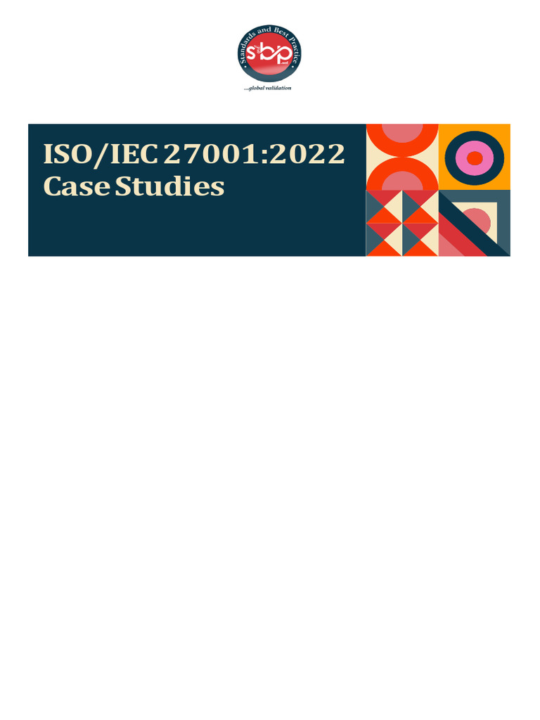 ISO 270012022 (Information Security Management Systems) LEAD ...