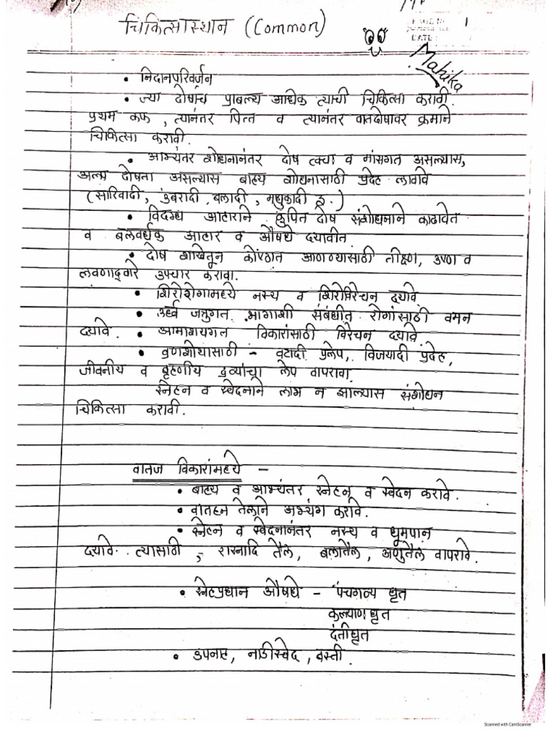 Common Chikitsa | PDF