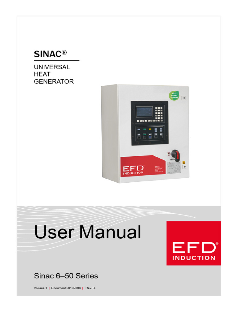 1 - User Manual Sinac 6-50 Rev B - EN | PDF | Inductor | Computers