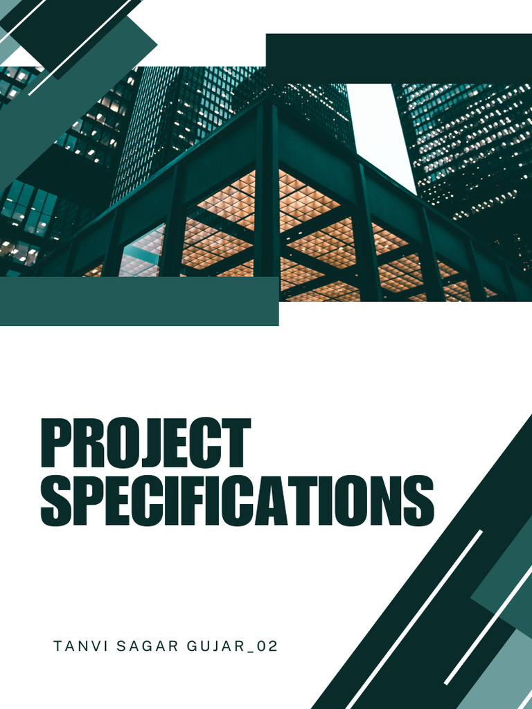 Project Specifications | PDF