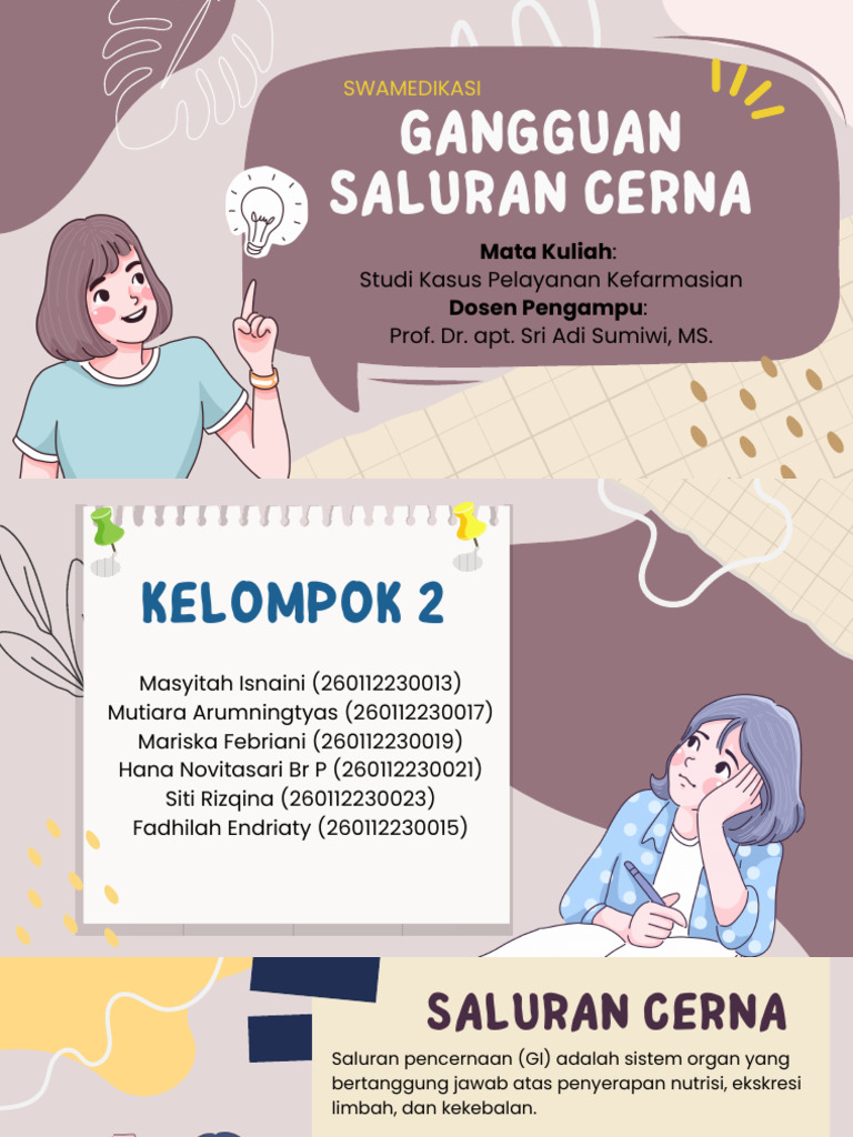 A - Kelompok 2 - Swamedikasi Gangguan Saluran Cerna | PDF