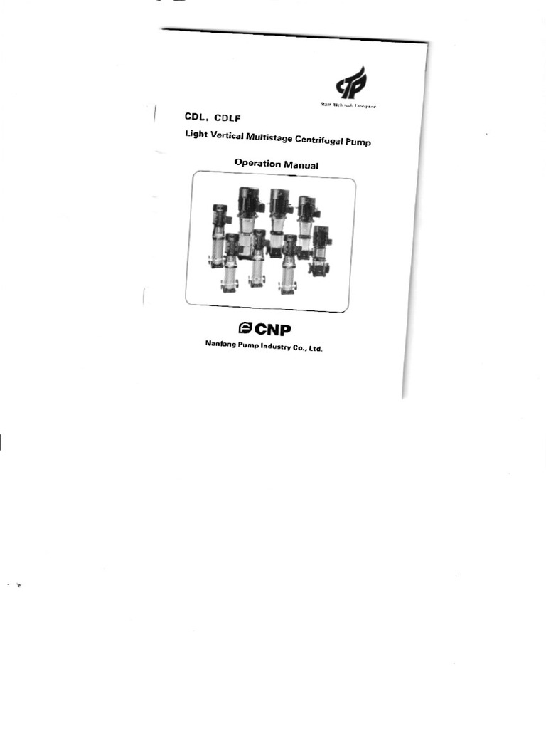 Manual Bomba CNP | PDF