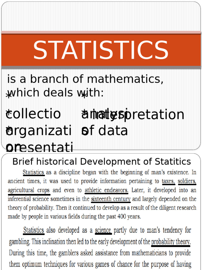 Intro To Stat | PDF
