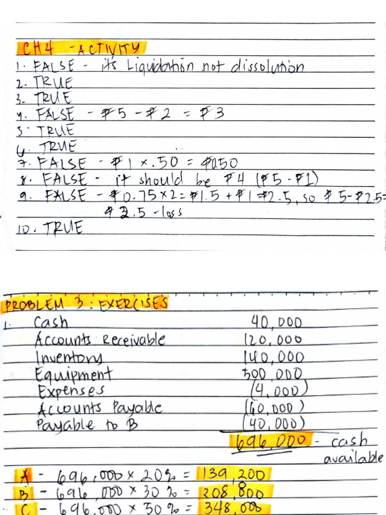 CH4 Activity | PDF