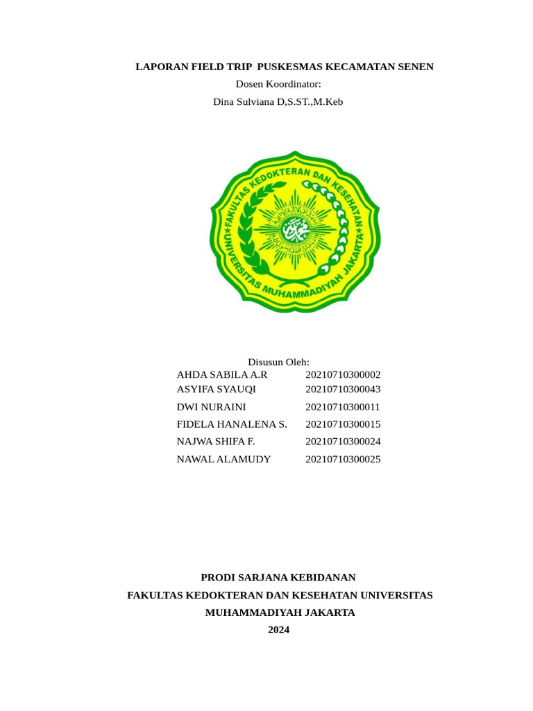 Laporan Field Trip Sudah Revisi | PDF
