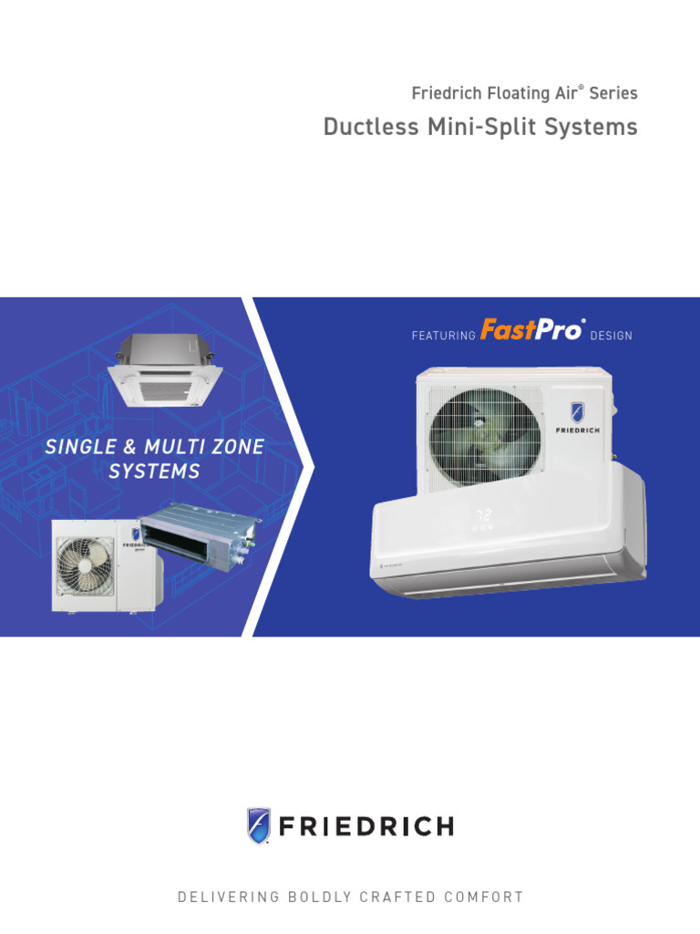 2024 Floating Air Ductless BrochureBBB | PDF | Air Conditioning | Computers