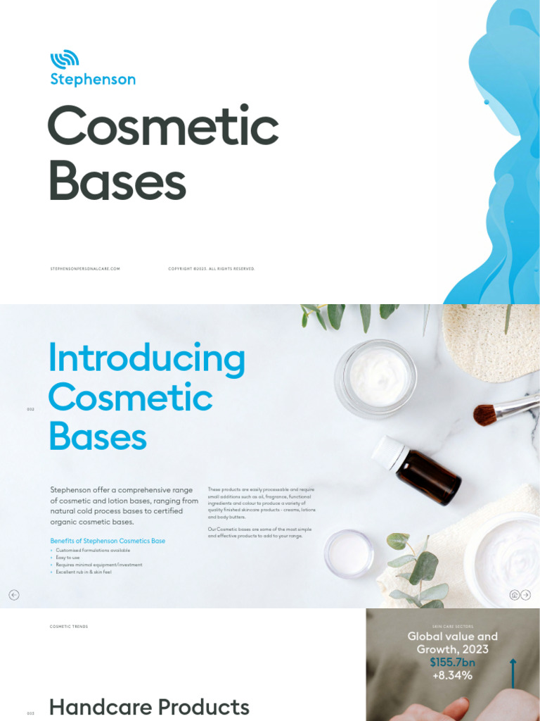 Stephenson Guidebook Cosmetic-Bases C | PDF | Cosmetics | Skin Care