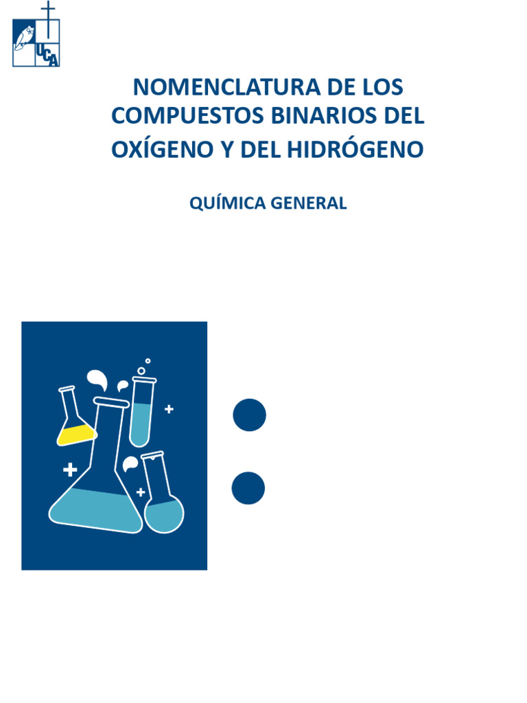 Compuestos Binarios Del Oxígeno y Del Hidrógeno | PDF