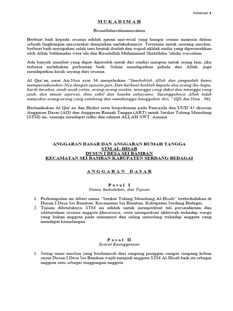 Ad-Art STM Al-Hisab | PDF