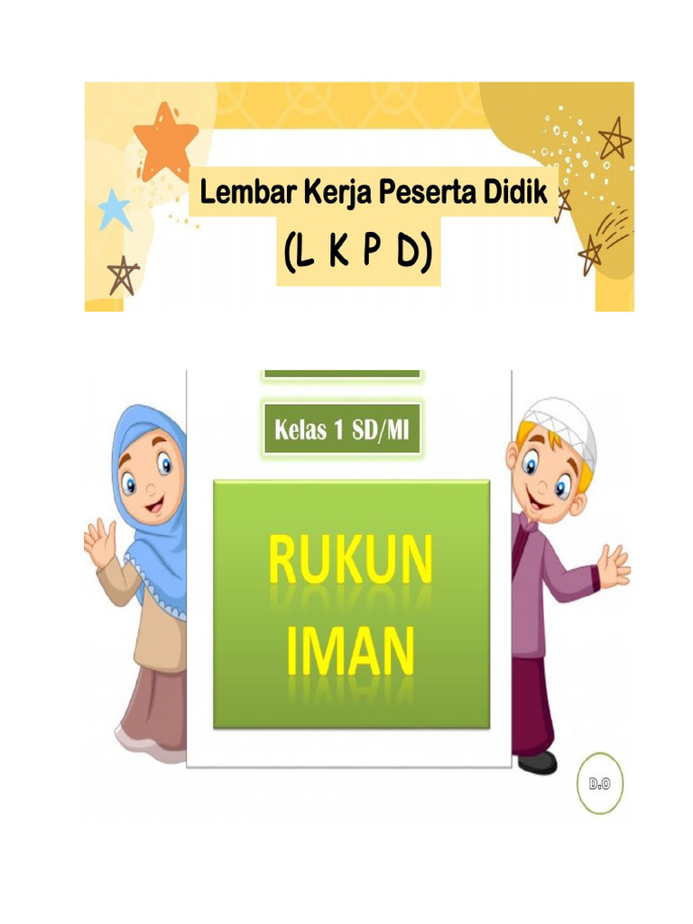 LKPD RUKUN IMAN UNGGAH Fix | PDF