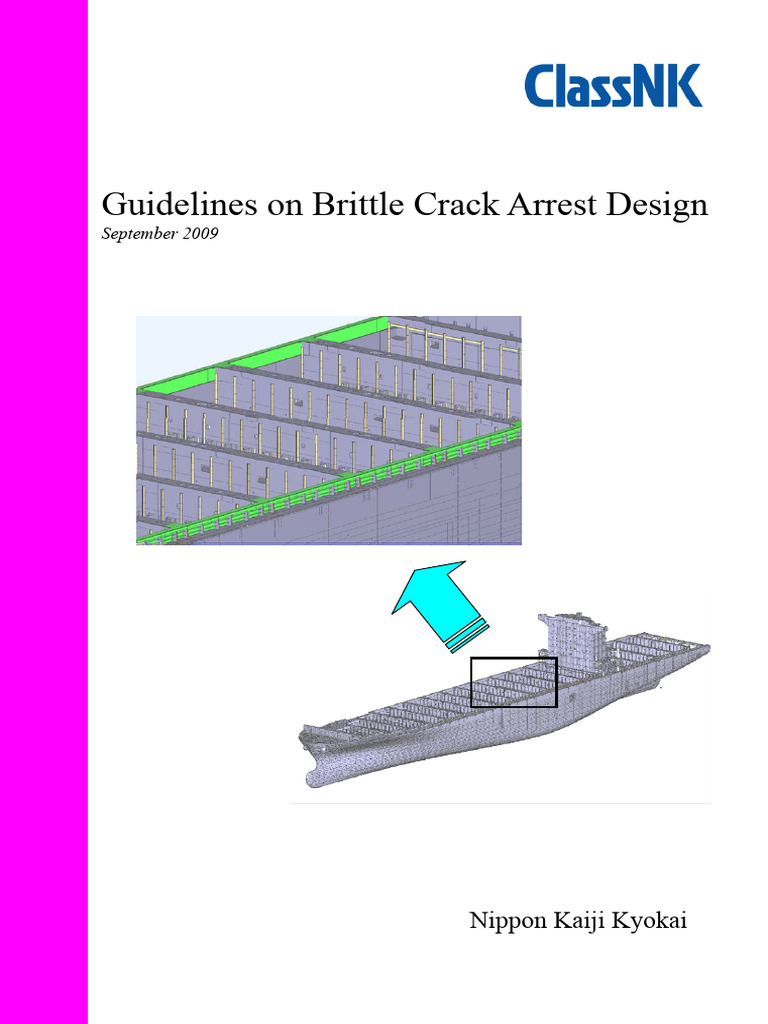 Guidelines On Brittle Crack Arrest Design - 200909 | PDF Guidelines On Brittle Crack Arrest Design - 200909 | PDF