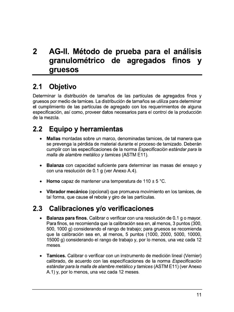 Metodo de Granulometria | PDF
