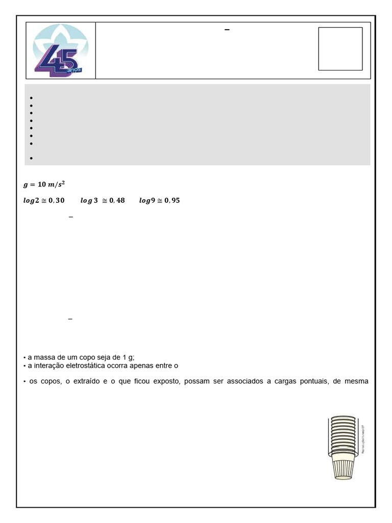 A1 - FÃ - SICA - Neurotã - Pica - 1etapa - 3Âº SÃ - RIE | PDF