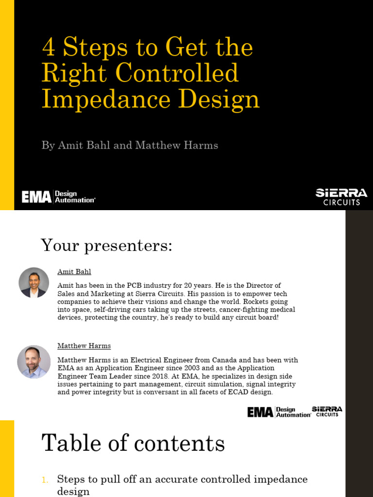 Steps To Get Your Controlled Impedance Right The First Time Slides | PDF Steps To Get Your Controlled Impedance Right The First Time Slides | PDF