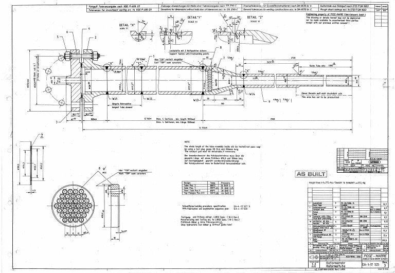 Steam Reformer Tube - 1F02804 | PDF