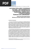 Mapa Conceptual Diversidad Cultural | PDF | Interculturalidad ...