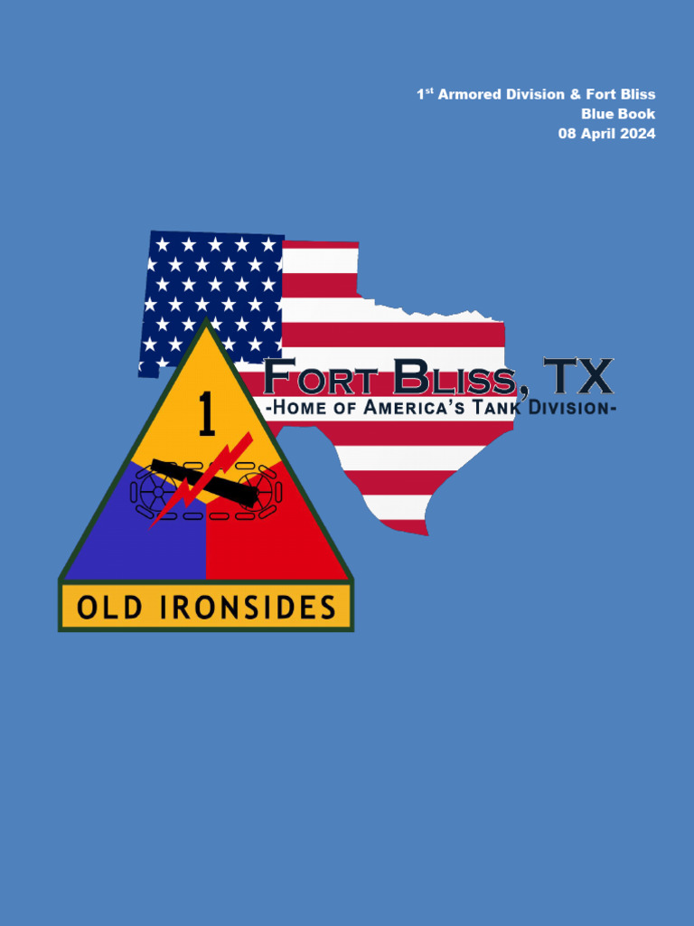 Fort Bliss Blue Book 08april2024 Version | PDF