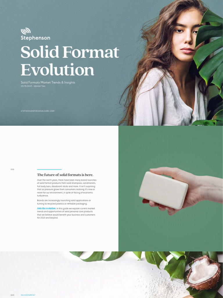 Stephenson Solid Format Evolution | PDF | Shampoo | Social Science