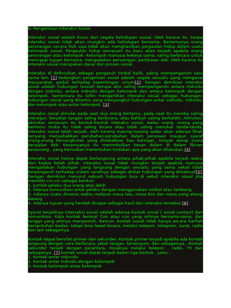 Ayat Yang Berkaitan Dengan Interaksi | PDF