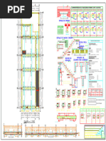 ES-01-Planta Estructural de Distribucion de Columnas, Elevacion Estructural y Detalles | PDF