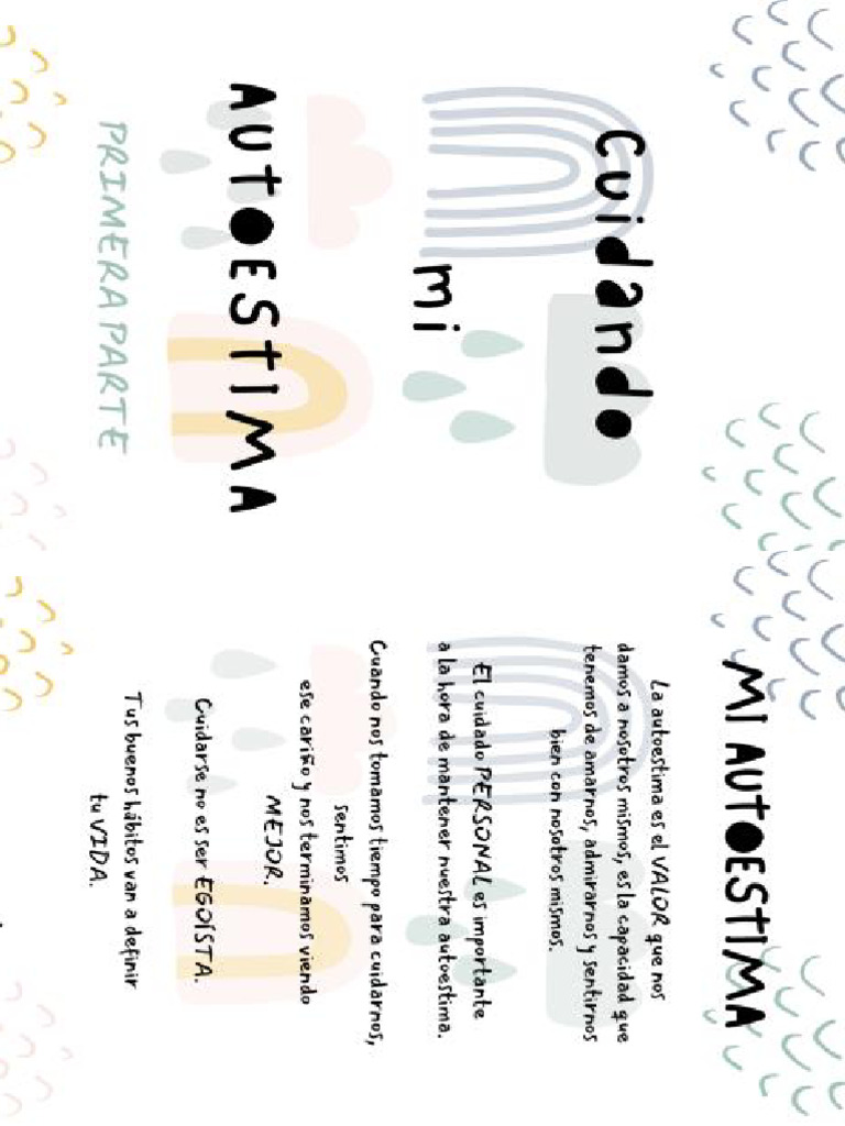 Cuidando Mi Autoestima | PDF