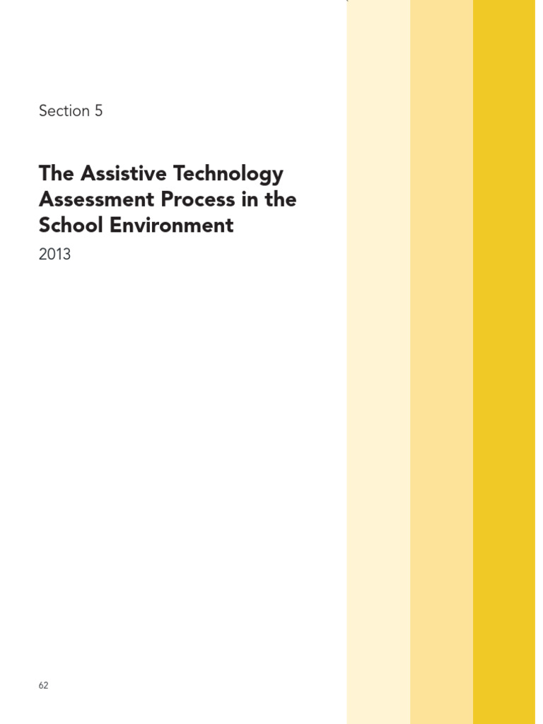 Assistive Technology Assessment | PDF | Individualized Education Program | Evaluation