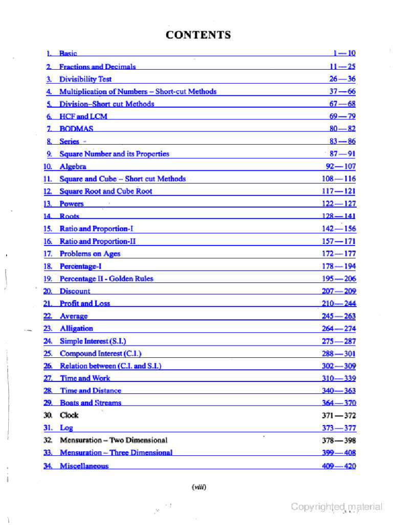 Arithmetic For Competitive Exams | PDF