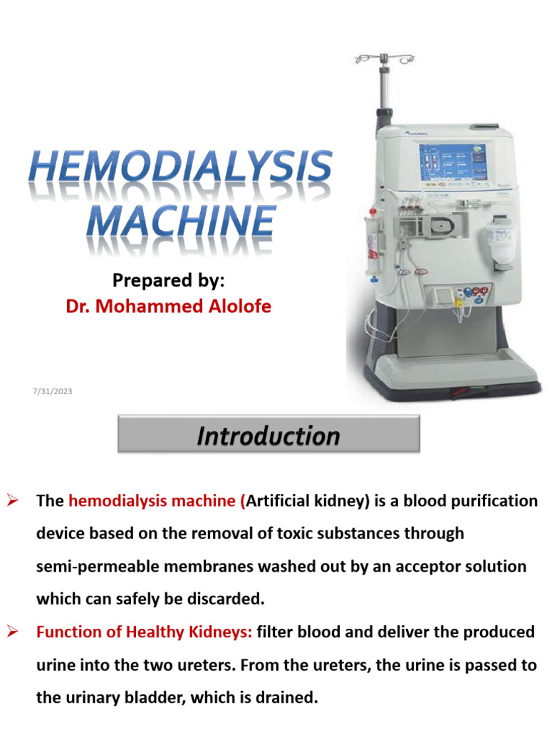 Presentation Hemodialysis | PDF