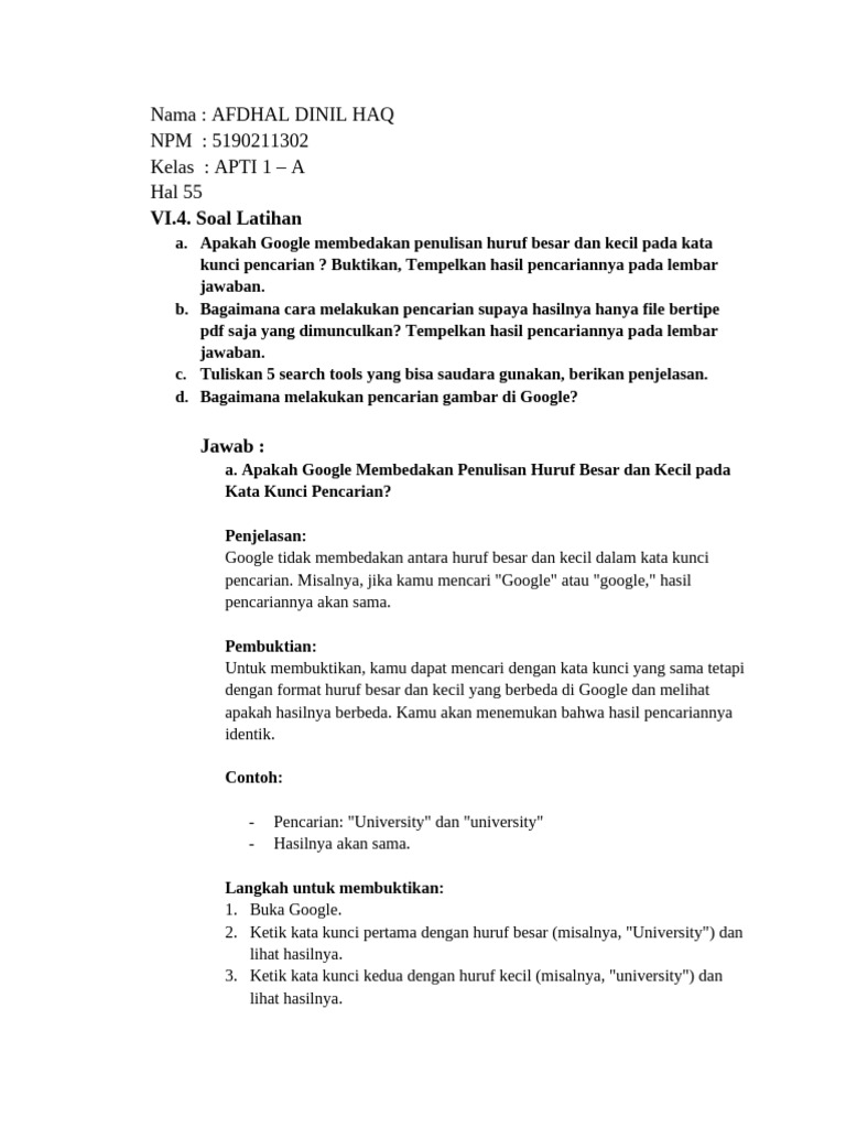 Afdhal Dinil Haq - 5190211302 - APTI 1 | PDF