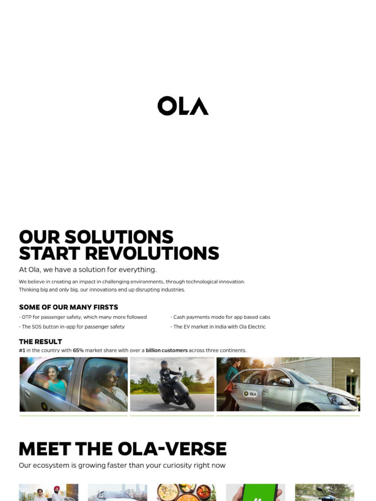 About OLA - Introduction | PDF