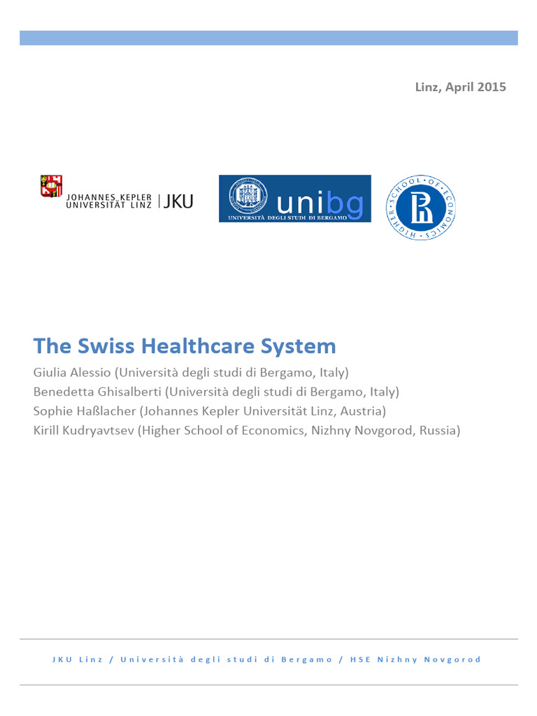 Report_Switzerland_Healthcare_2015 | PDF