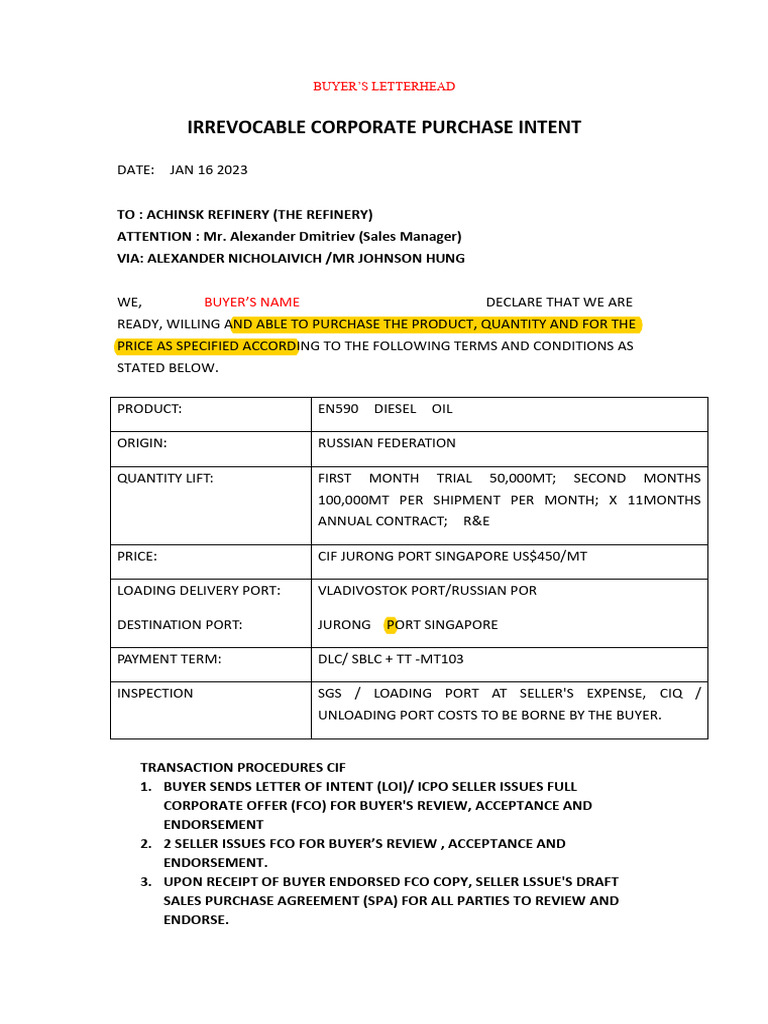 Icpo En590 Marine Fuel Oil | PDF