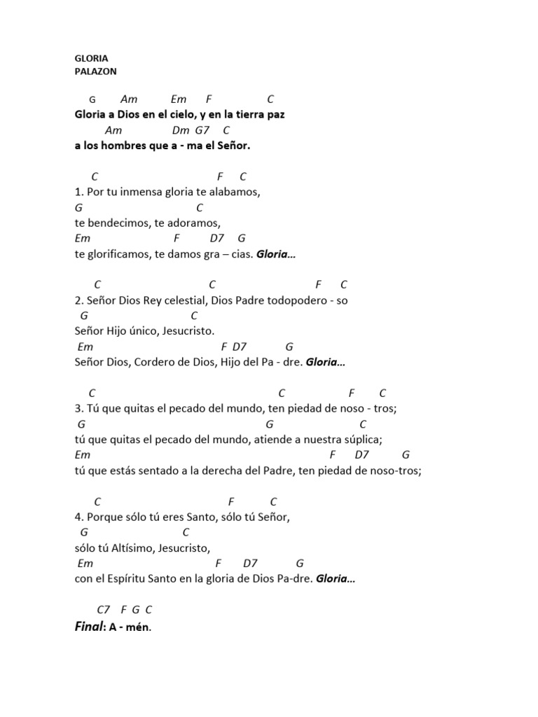 Gloria Palazon | PDF