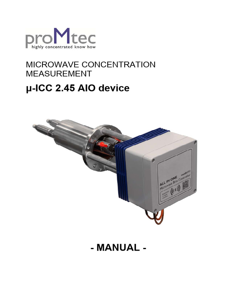 Manual ICC 2.45 AIO Device - 2016 - 10 V2 | PDF