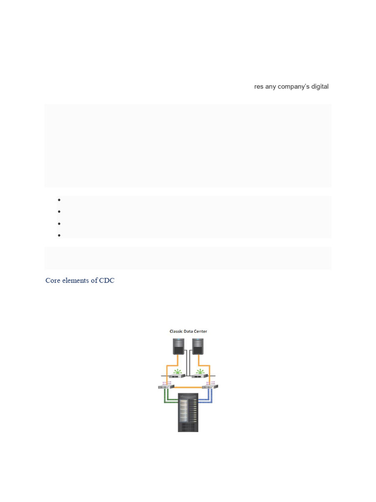 Classic Data Center | PDF